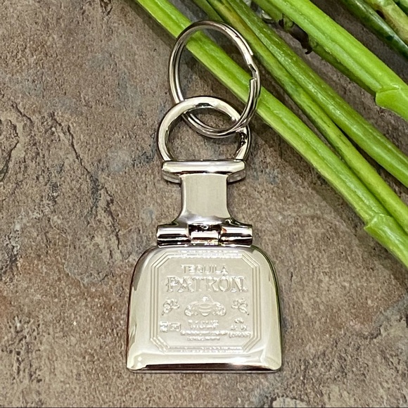 PATRON | Accessories | Stainless Patron Bee Keychain | Poshmark